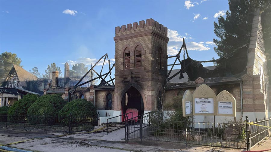 Man charged with setting Arizona church fires · Episcopal Church of the ...