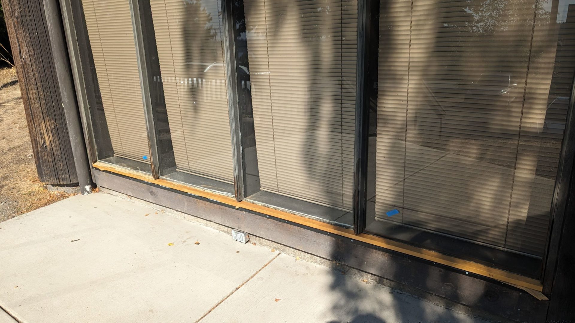 Work complete on the Parish Hall window wall · Episcopal Church of the ...